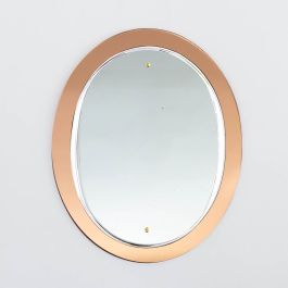 Panoplie - Italian Amber Glass Mirror