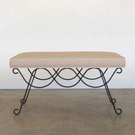 Panoplie - Panoplie Iron Double Loop Bench with Trim